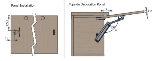 Buy HOCHHEBEN UPLIFT OVERHEAD FITTING Online at Best Price