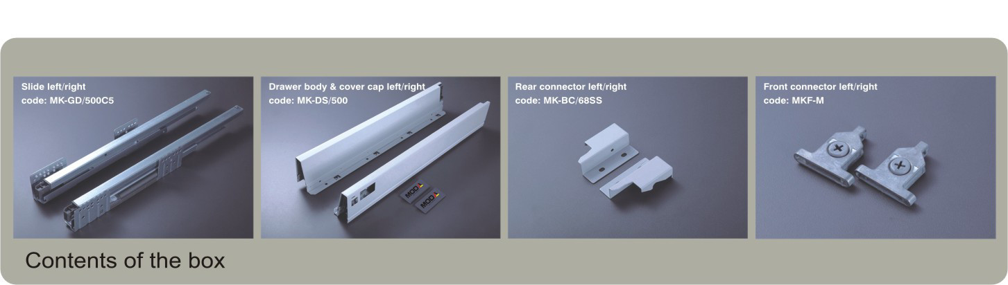 Buy MAGIC BOX WITH SINGLE RAIL - 142 mm Height Online at Best Price