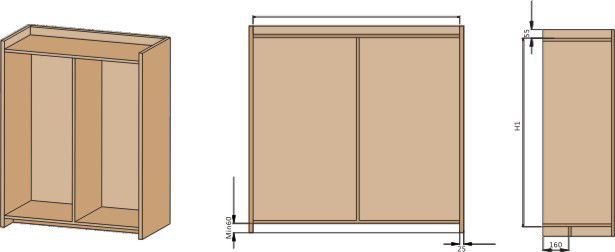 Buy Inline Sliding Door System - Dual soft close Online at Best Price