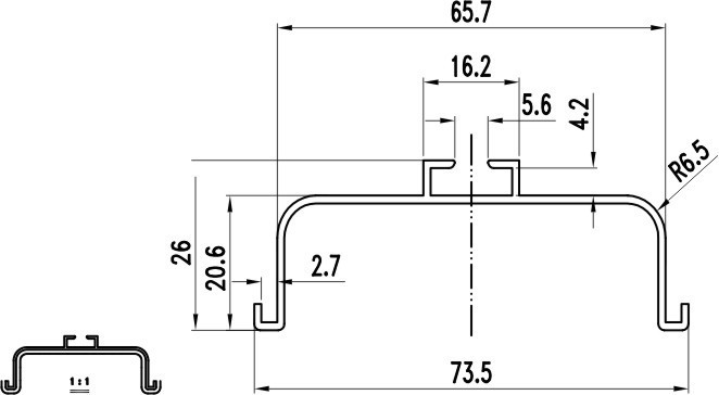 Buy C-Shaped Horizontal Gola Profile Online at Best Price