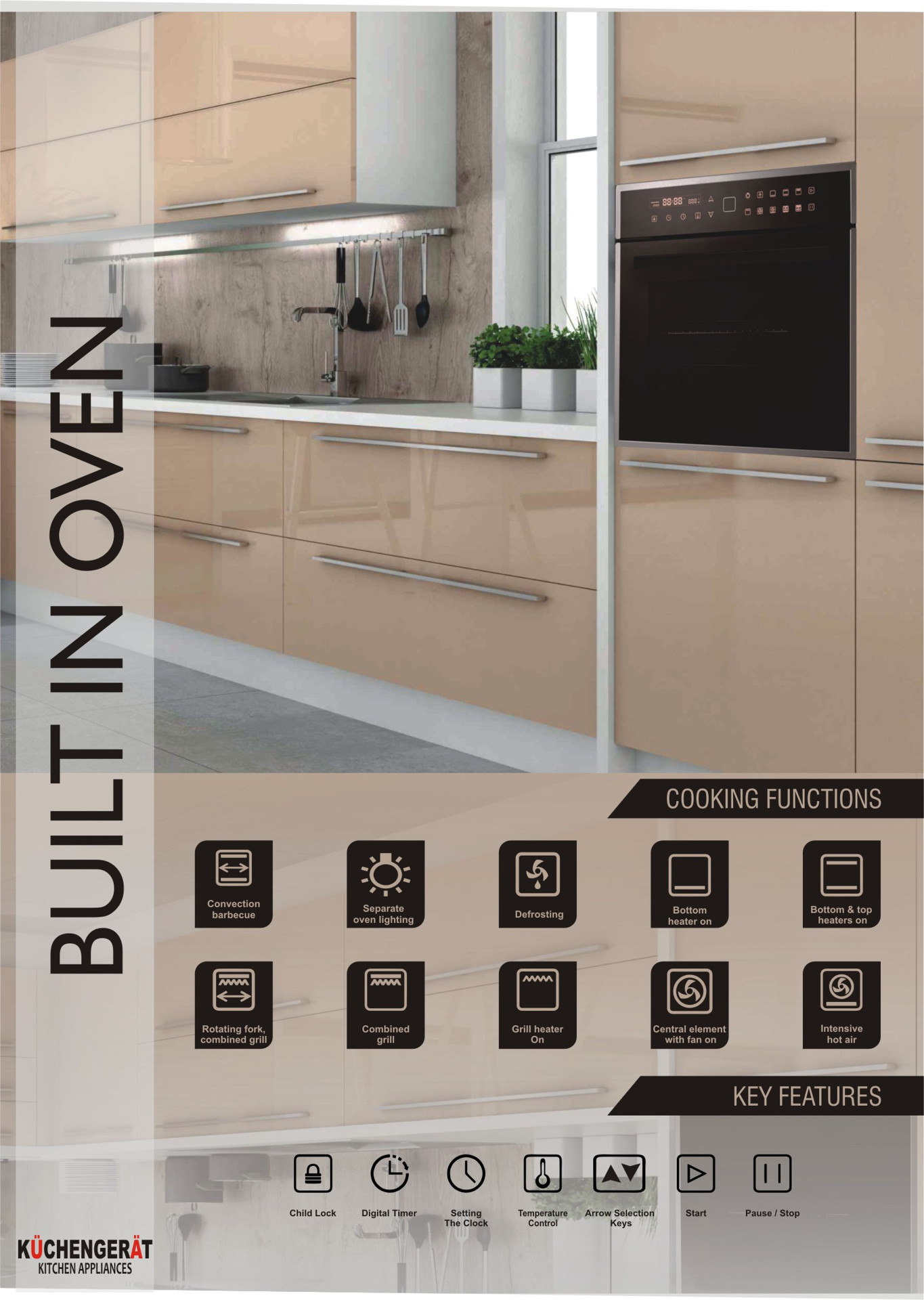 Buy PABLO-70 BUILT-IN OVEN Online at Best Price